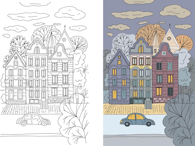 Cozy Cityscape with Charming Architectural Wonders | Jiffy Designs