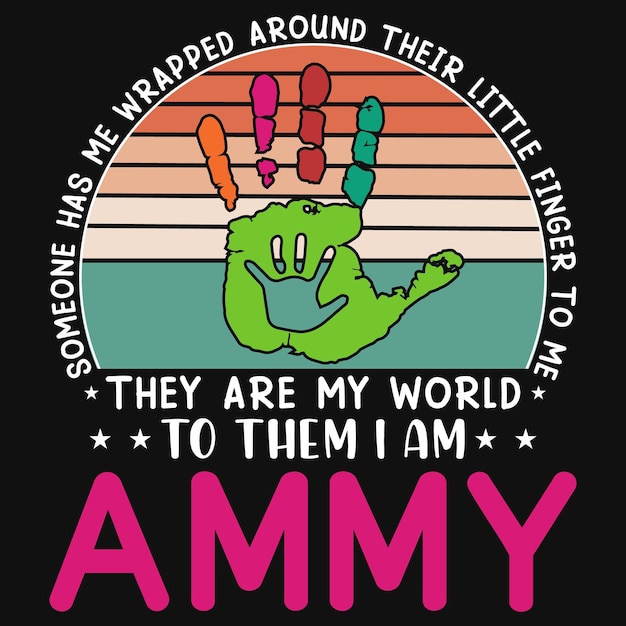 Vibrant Handprint Celebrates the Special Bond with Ammy | Jiffy Designs