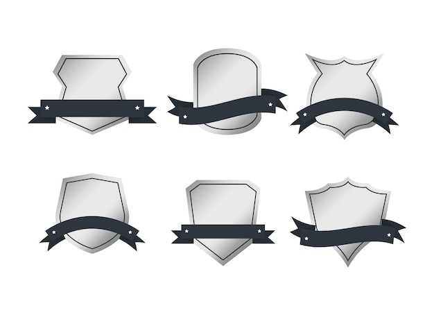 Versatile Emblem Collection with Distinctive Shapes and Ribbons | Jiffy ...