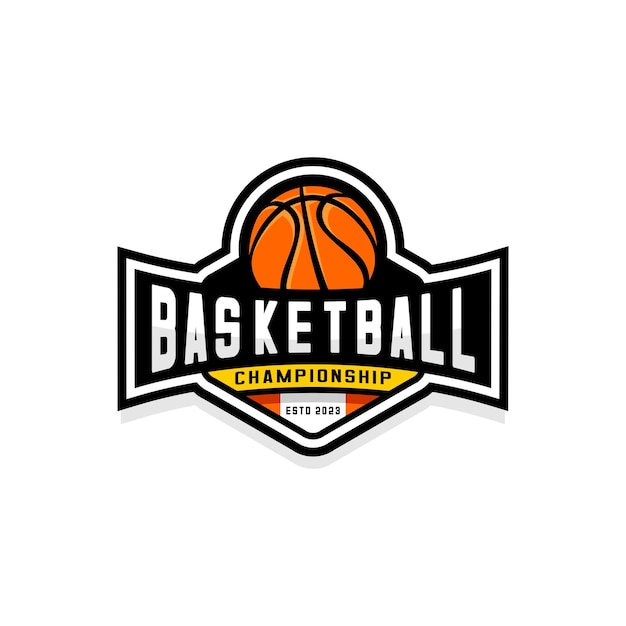 Vibrant Basketball Championship Logo with Iconic Ball | Jiffy Designs