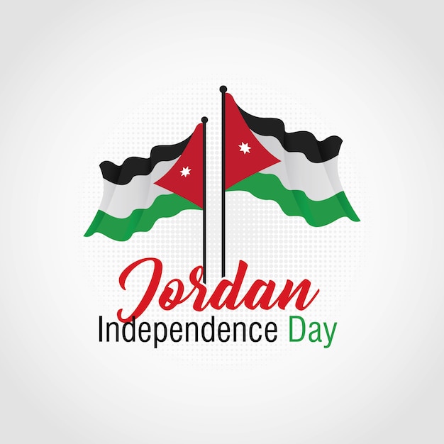 Vibrant Jordanian Flags Celebrate Independence Day | Jiffy Designs
