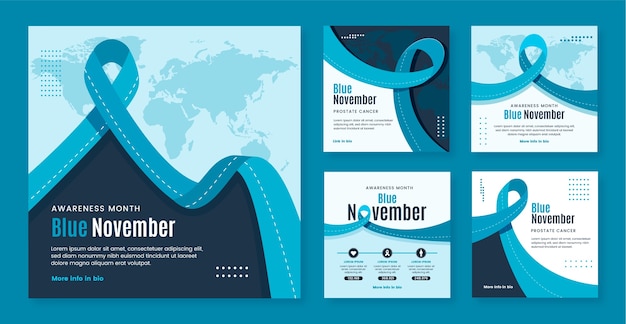 Comprehensive Blue November Awareness Month Collection | Jiffy Designs