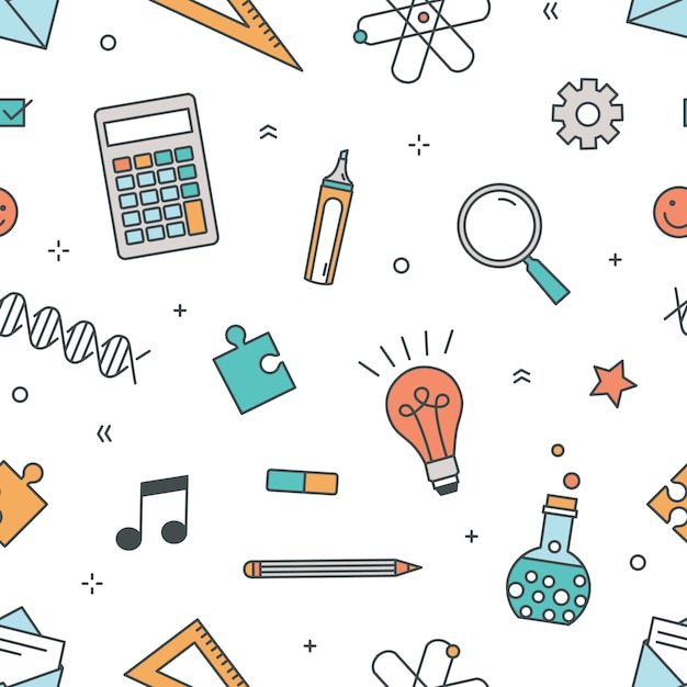 Vibrant Collection of Educational and Creative Symbols | Jiffy Designs