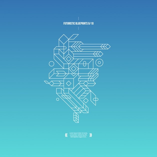 Geometric Circuit Emblem on Blue Background with Tagline | Jiffy Designs