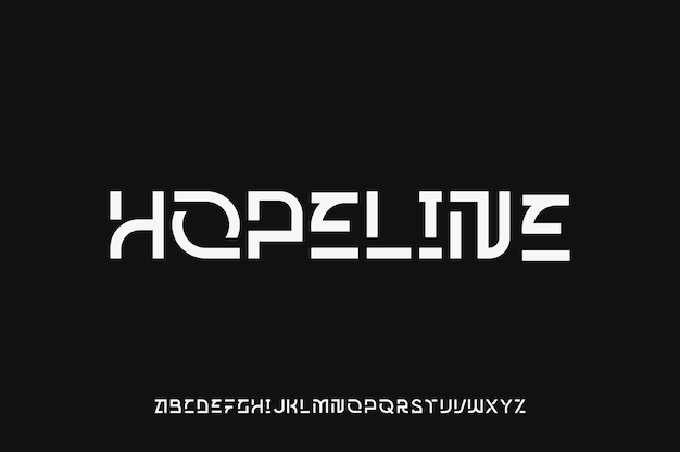 Striking Futuristic Typography with Dynamic Lettering | Jiffy Designs