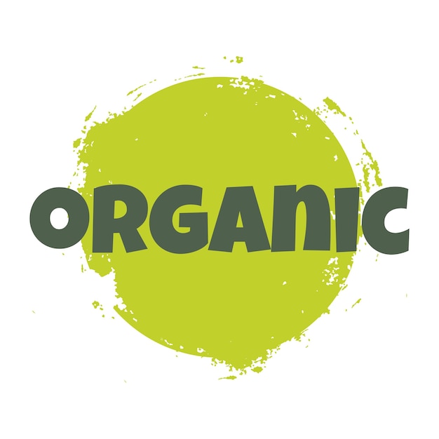 Vibrant Green Organic Logo with Splatter Accents | Jiffy Designs