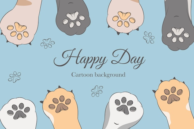 Adorable Paw Prints Celebrate a Joyful Day | Jiffy Designs