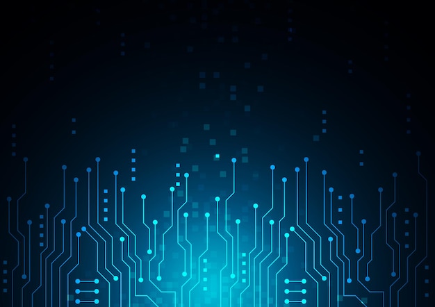 Captivating Digital Circuit Board Backdrop | Jiffy Designs