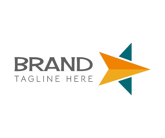Vibrant Arrow Logo Design with Customizable Tagline | Jiffy Designs