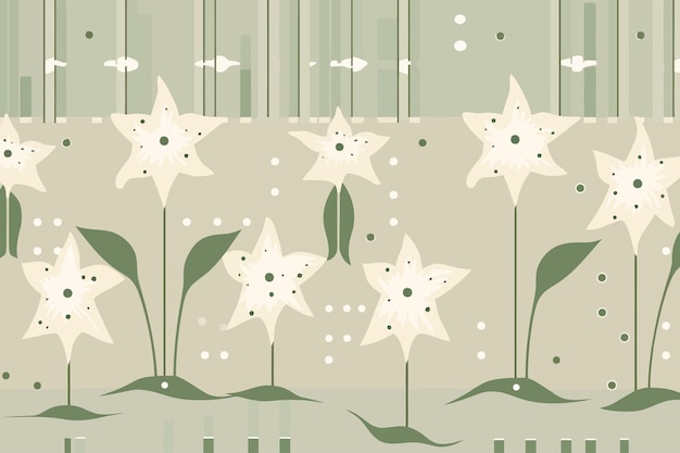 Enchanting Floral Starscape: A Whimsical Nature-Inspired Design | Jiffy ...