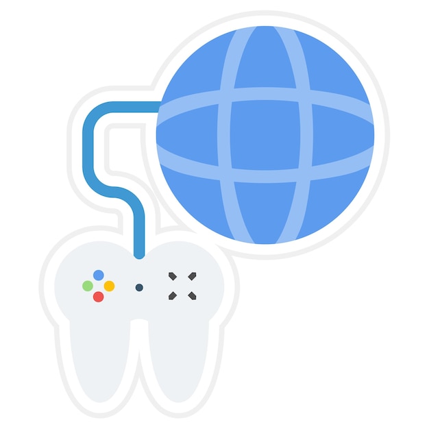 Colorful Gaming Globe: Connecting the World through Interactive Play ...
