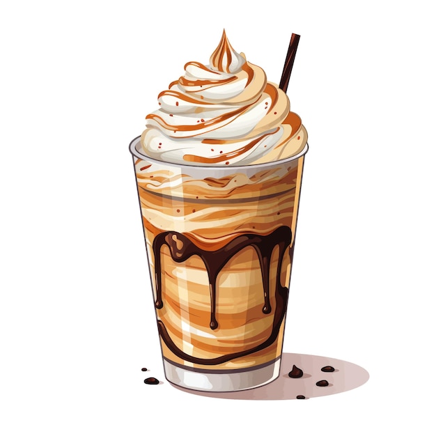 Indulgent Caramel Swirl Iced Coffee Delight | Jiffy Designs
