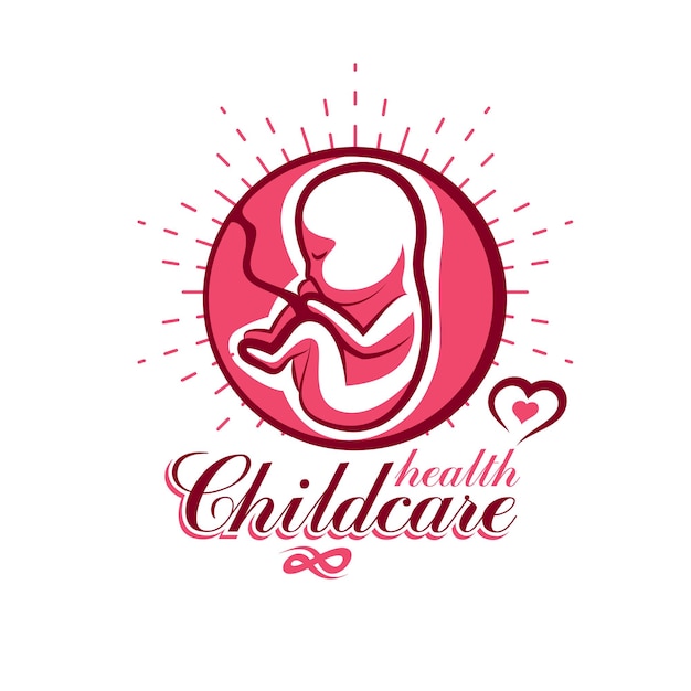 Vibrant Childcare Symbol with Radiating Sunburst Design | Jiffy Designs