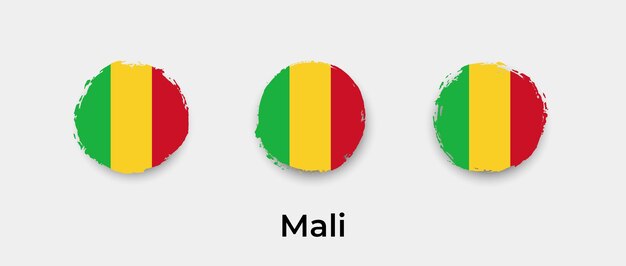 Vibrant Mali Flag Emblem Collection | Jiffy Designs
