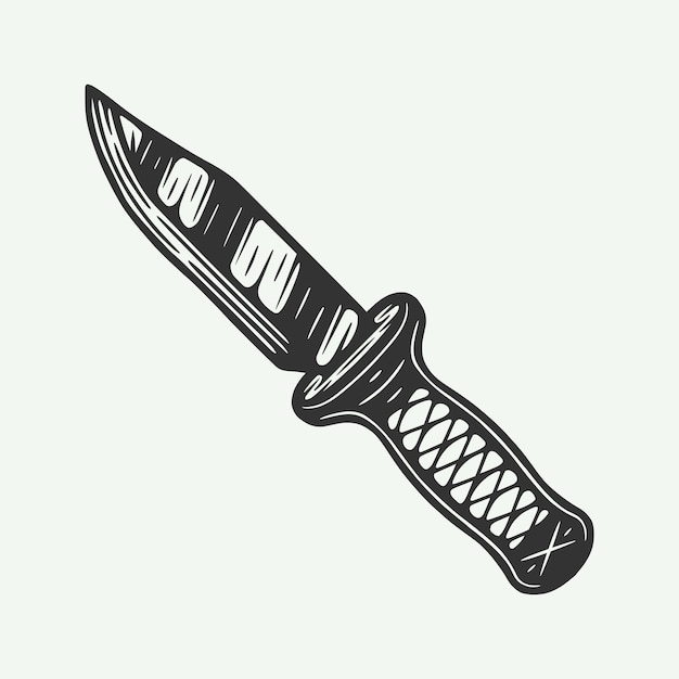 Striking Tribal Dagger: A Powerful Graphic Symbol | Jiffy Designs