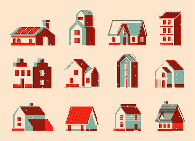 Charming Collection of Whimsical Illustrated Buildings | Jiffy Designs