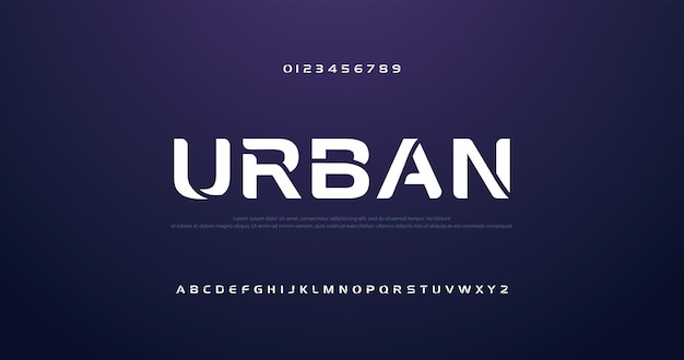 Sleek and Stylish Urban Typography Design | Jiffy Designs