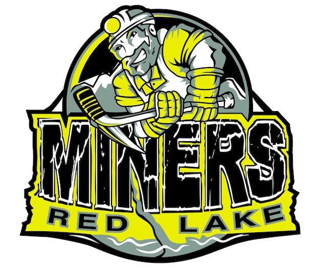 Rugged Miner's Logo for Red Lake Mining Community | Jiffy Designs