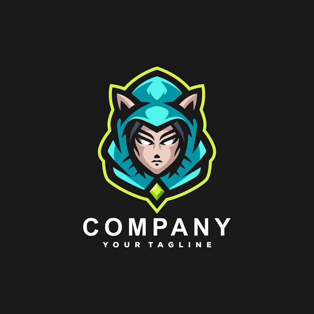 Captivating Esports Mascot Logo with Vibrant Colors | Jiffy Designs
