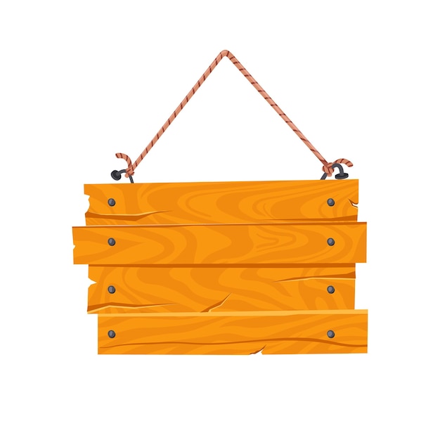 Vibrant Orange Wooden Signage with Rope Hanger | Jiffy Designs