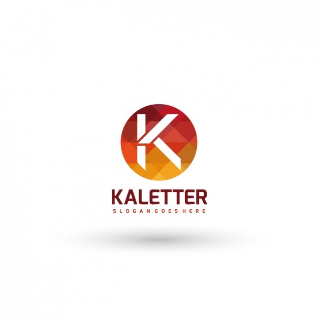 Kaletter Vibrant Logo with Intersecting Letters and Gradient Colors ...
