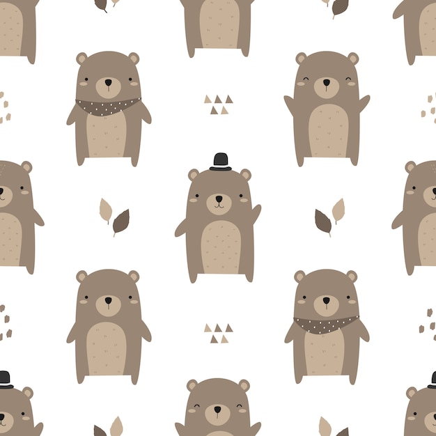 Charming Collection of Whimsical Bear Illustrations | Jiffy Designs