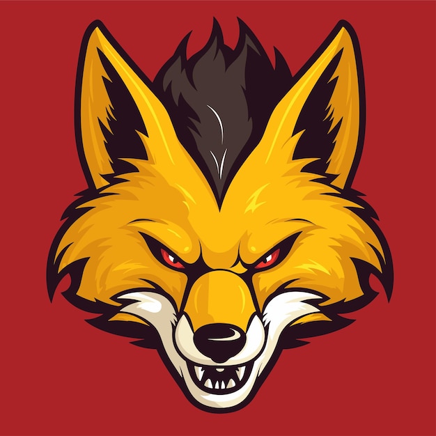 Fierce and Ferocious Fox Mascot Illustration | Jiffy Designs