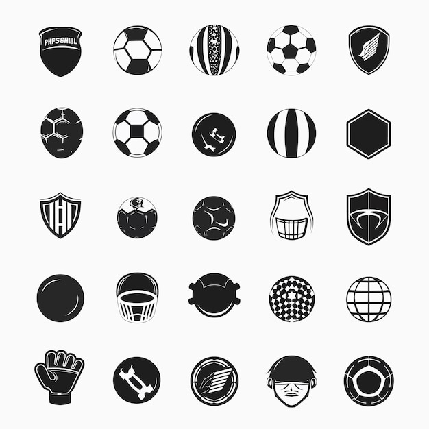Comprehensive Collection of Iconic Soccer Symbols and Elements | Jiffy ...