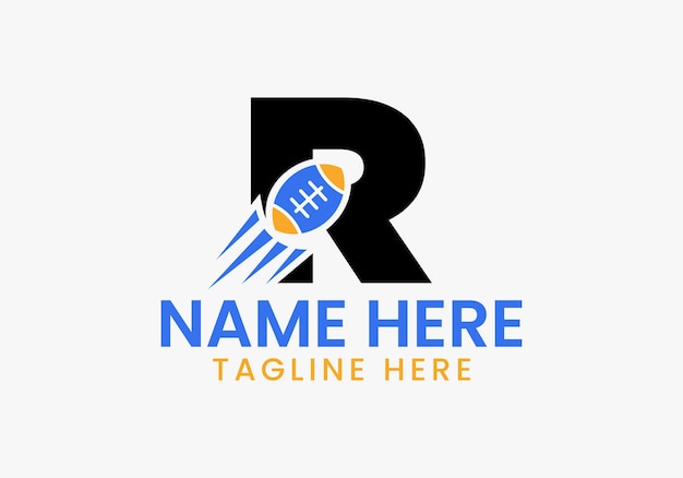 Sleek R Logo with Rocket Emblem and Tagline | Jiffy Designs