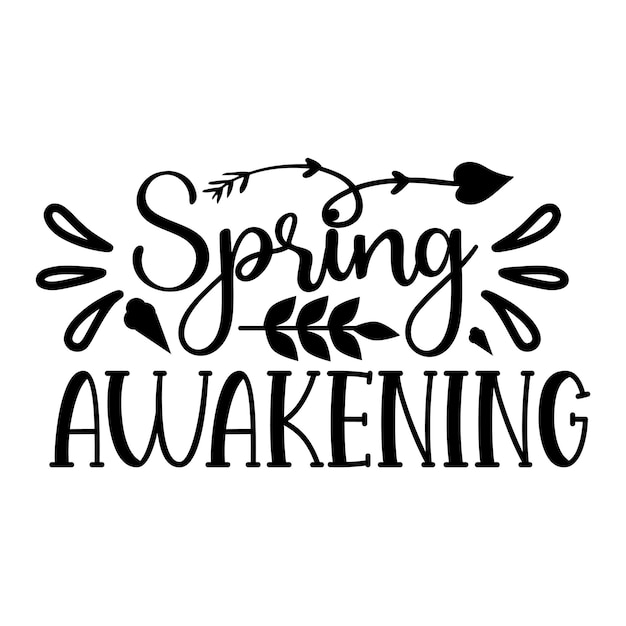 Elegant Spring Awakening with Flourishing Arrows and Leaves | Jiffy Designs