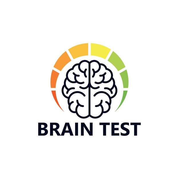 Vibrant Brain Illustration for Cognitive Assessments | Jiffy Designs
