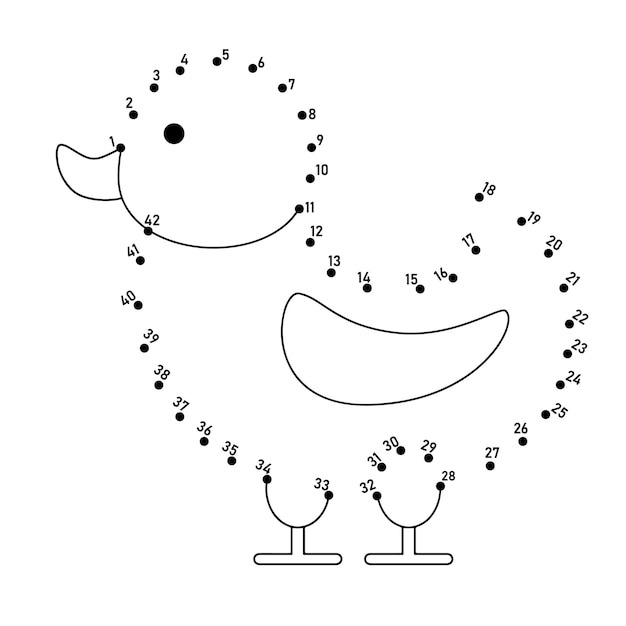 Whimsical Dot-to-Dot Illustration of Smiling Faces | Jiffy Designs