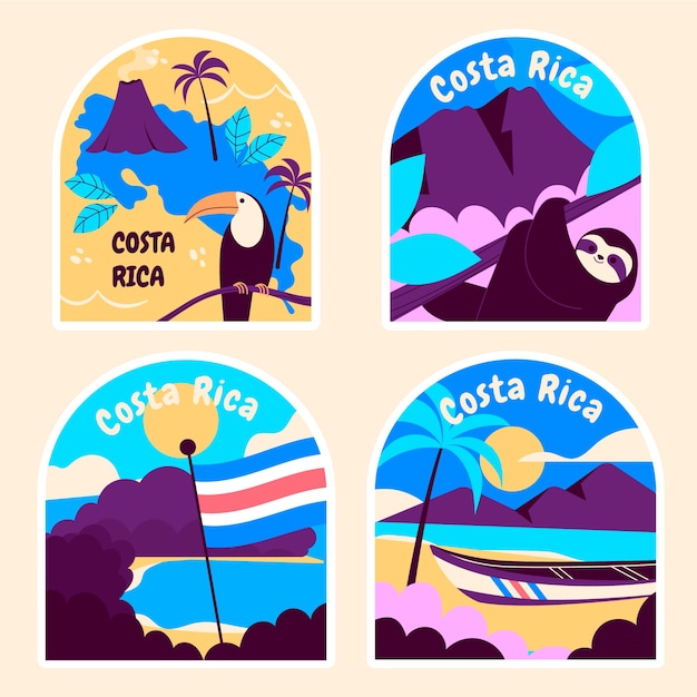 Vibrant Costa Rica Landmark Collection: Diverse Landscapes and Wildlife ...