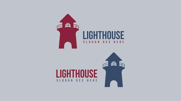 Iconic Lighthouse Logo Design with Vibrant Colors | Jiffy Designs