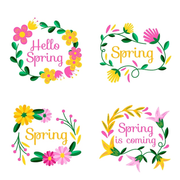 Vibrant Spring Floral Wreaths and Banners Collection | Jiffy Designs
