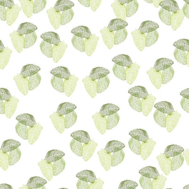 Delicate Leaf Pattern with Soft Textures | Jiffy Designs