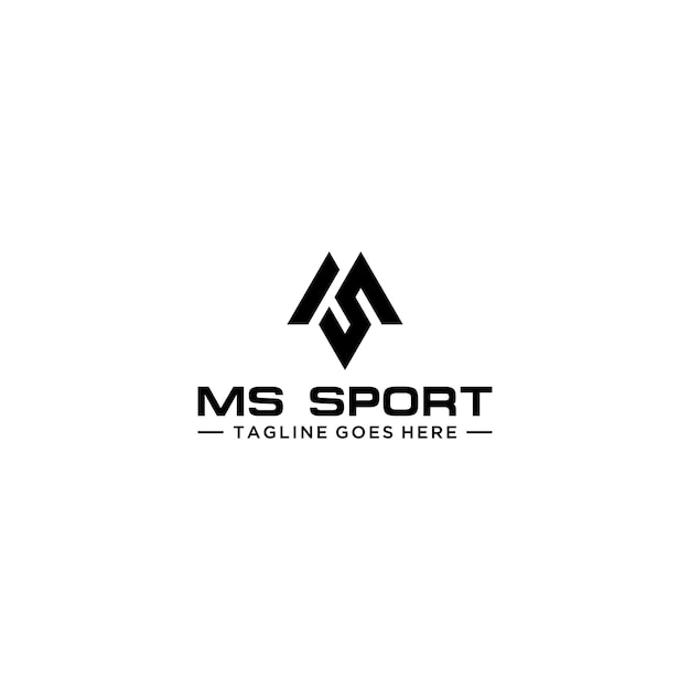 Sleek and Powerful Sports Logo with Stylized Initials | Jiffy Designs