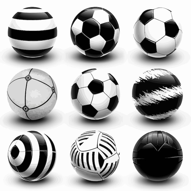 Diverse Collection of Striking Soccer Ball Designs | Jiffy Designs