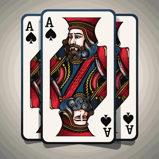 Striking Spades: A Regal Playing Card Design | Jiffy Designs