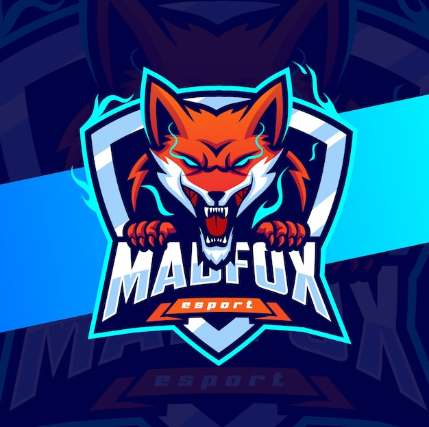 Malfox: Fierce and Formidable Gaming Mascot | Jiffy Designs