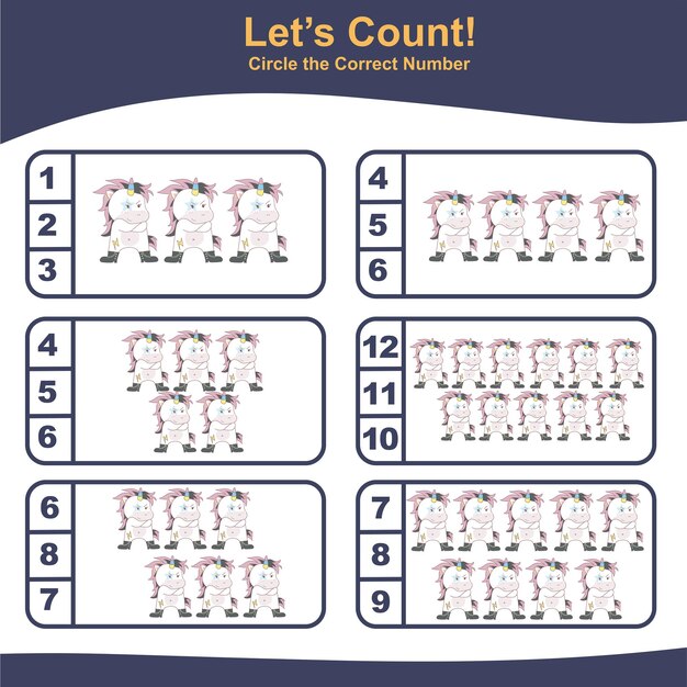 Adorable Sheep Counting Template for Fun Learning | Jiffy Designs