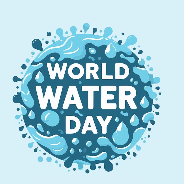 Celebrate World Water Day with Splashing Droplets and Waves | Jiffy Designs