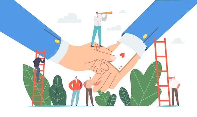 Collaborative Handshake: Teamwork and Shared Success | Jiffy Designs