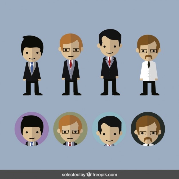 Stylized Avatar Collection with Diverse Character Designs | Jiffy Designs