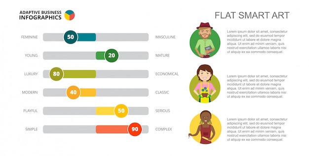 Vibrant Infographic Icons Depicting Diverse Human Personas | Jiffy Designs