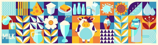 Vibrant Dairy Delight: A Colorful Collection of Milk-Inspired Imagery ...
