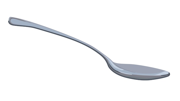 Elegant Metallic Serving Spoon with Curved Design | Jiffy Designs