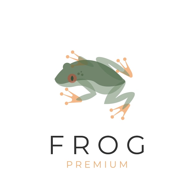 Vibrant Green Frog Illustration for Premium Branding | Jiffy Designs