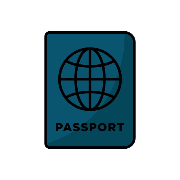 Iconic Passport Design with Minimalist Globe Symbol | Jiffy Designs