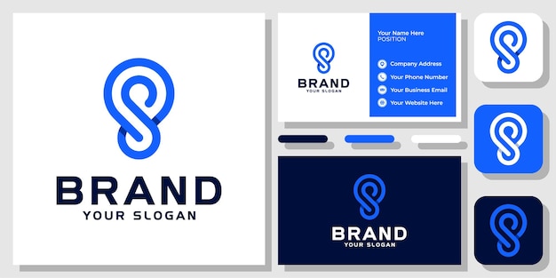 Versatile Brand Identity Collection with Captivating S-Shaped Logo ...